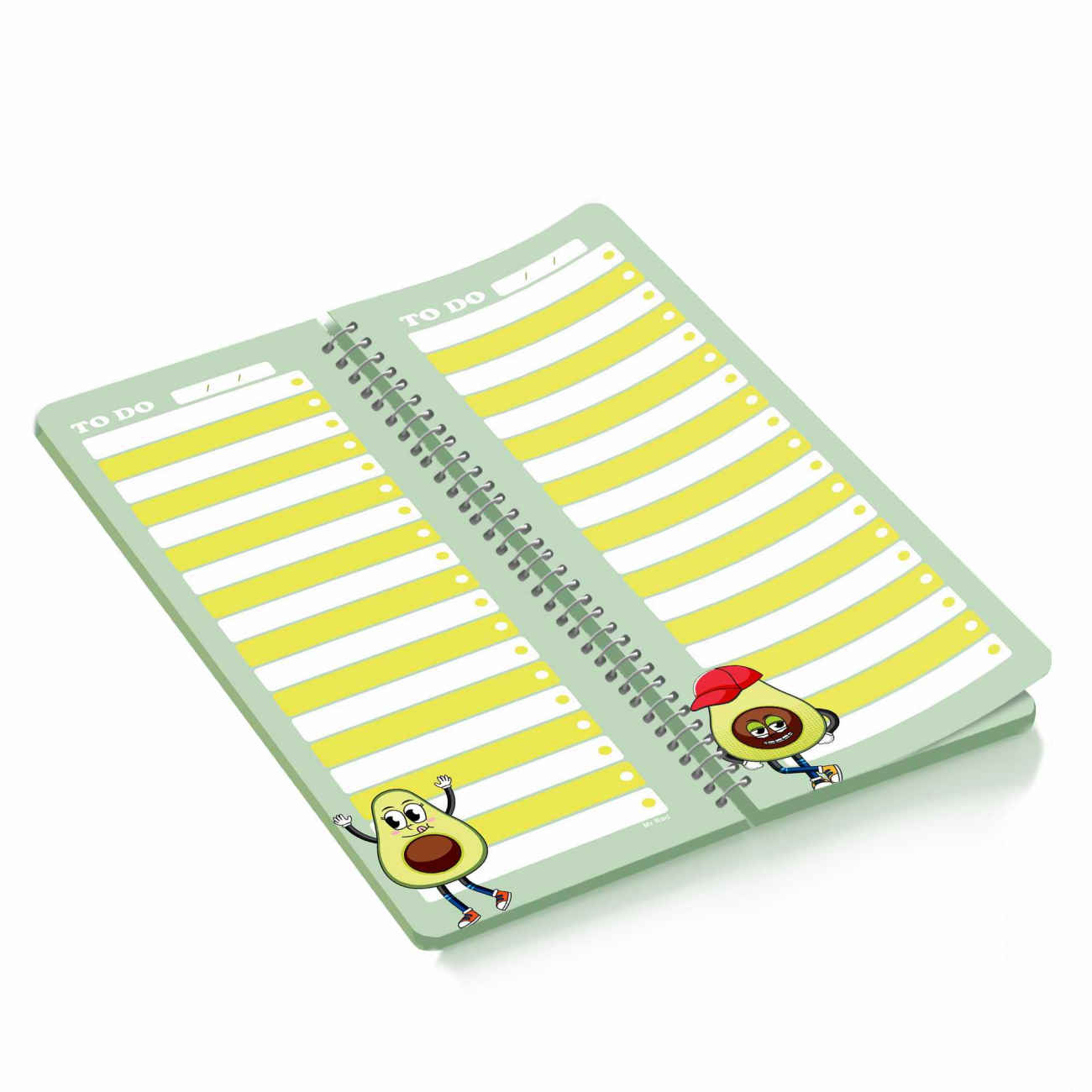 Mr. Rad To-Do List Notebook – Avocado Design for Inspired Daily ...
