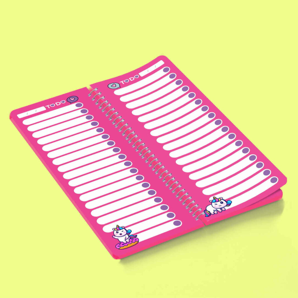 Mr. Rad To-Do List Notebook – Magical Unicorn Design for Goal Setting ...