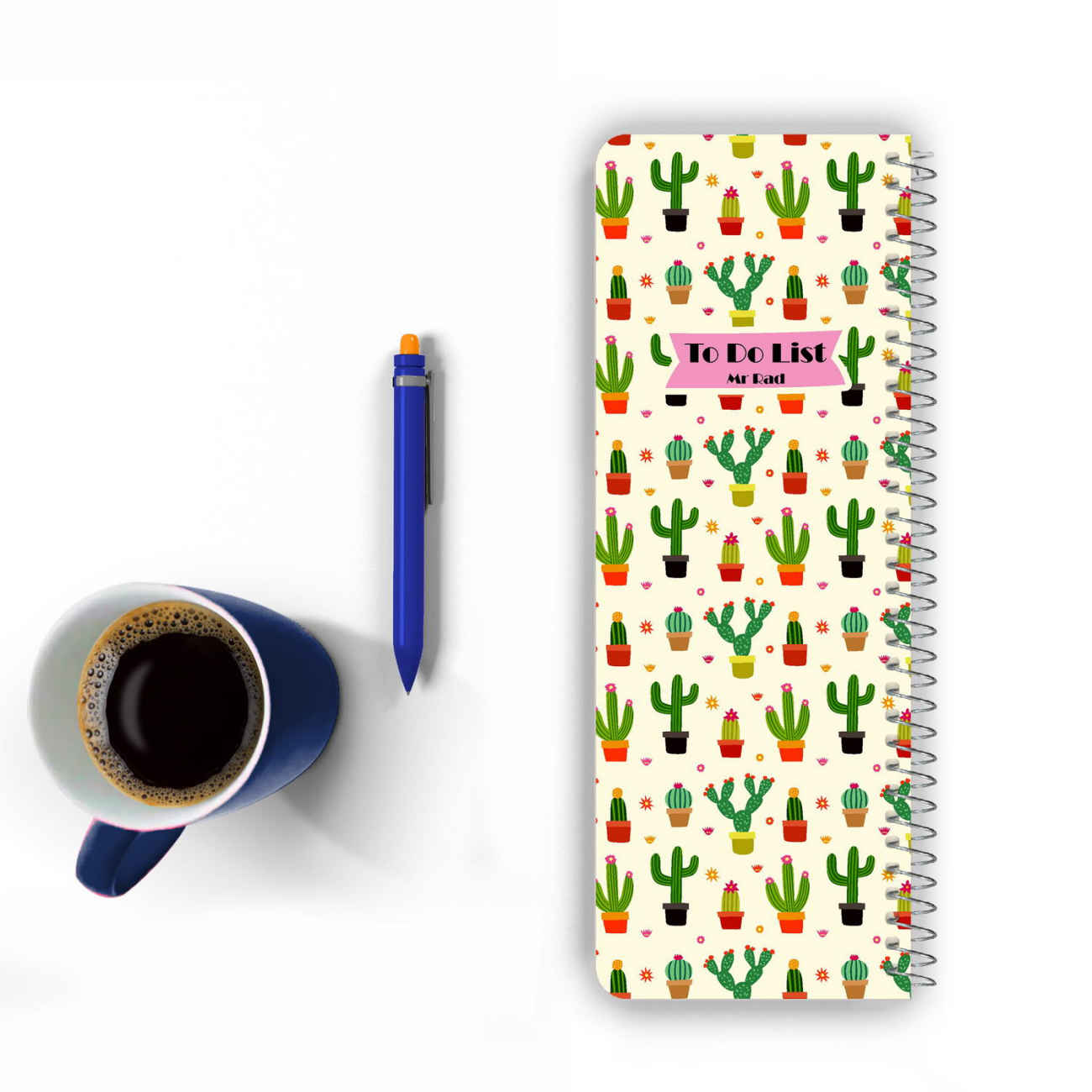 Mr. Rad To-Do List Notebook – New Cactus Design Organized Note-Taking ...
