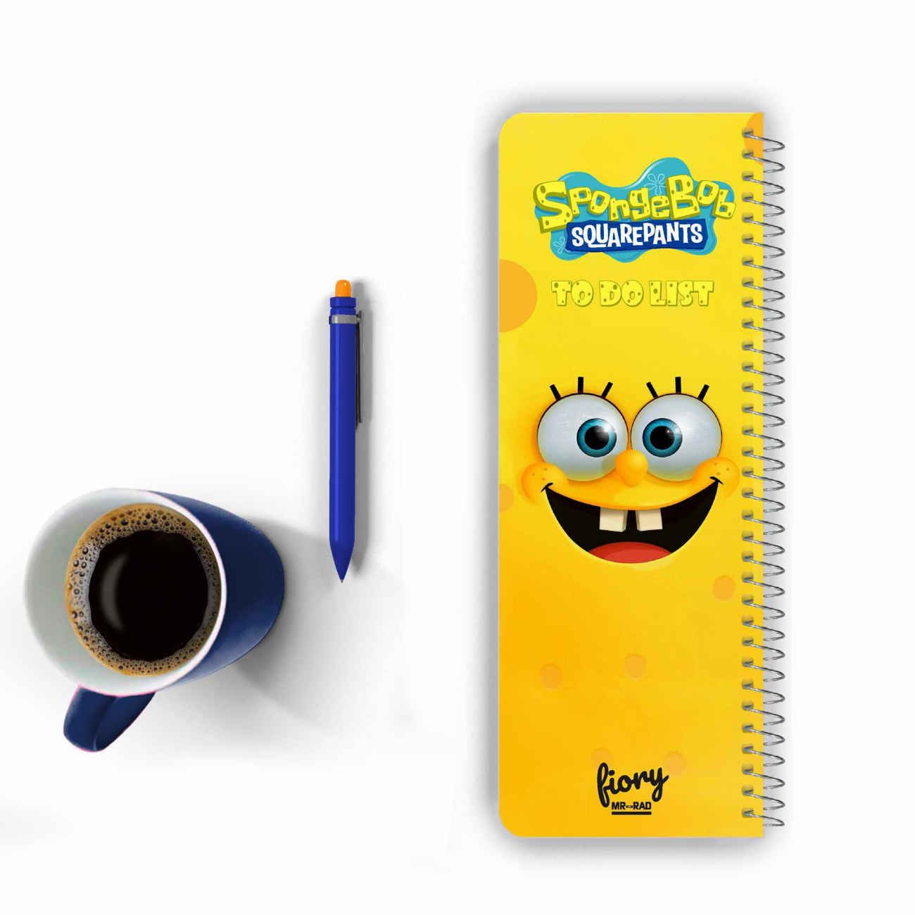 Mr. Rad To-Do List Notebook – SpongeBob Design Best Daily Planner for ...