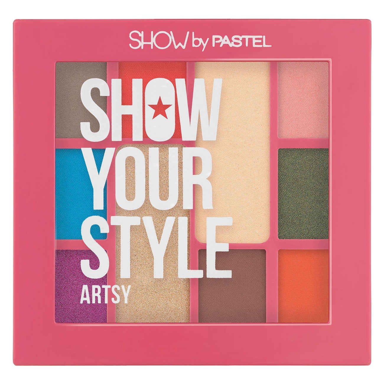 Pastel Eyeshadow Palette Artsy Model – Matte & Harmonized Colors ...
