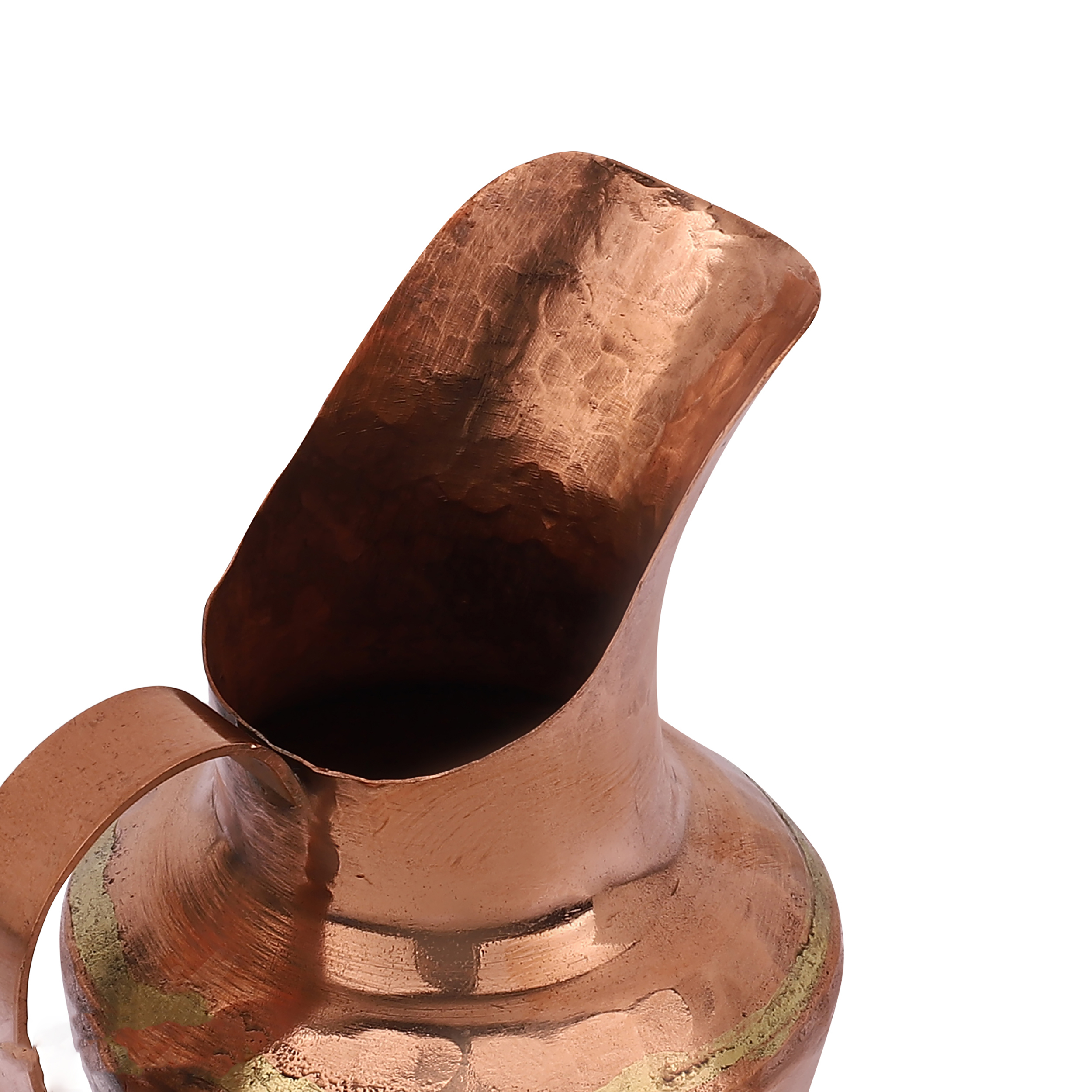 Persian Hand-Engraved Copper Decorative Pitcher – Authentic Handicraft ...
