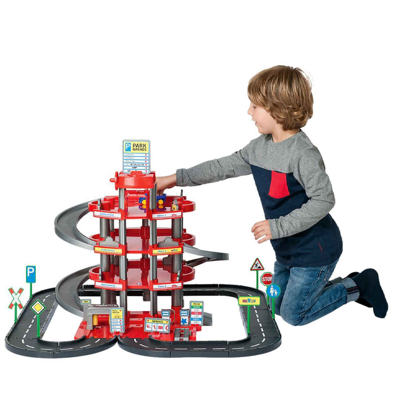 Playset with 3 Mini Cars – Realistic Design & Interactive Fun for Kids ...