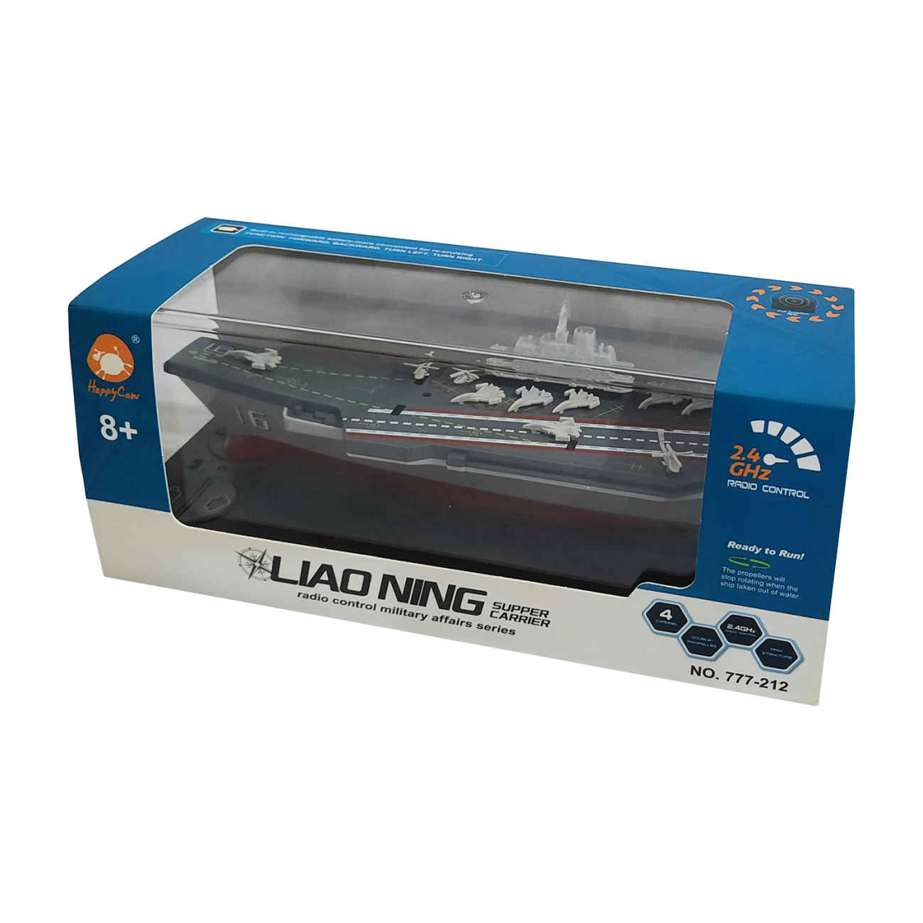 RC Aircraft Carrier 777 – High-Speed Metal Warship with Dual Motors ...