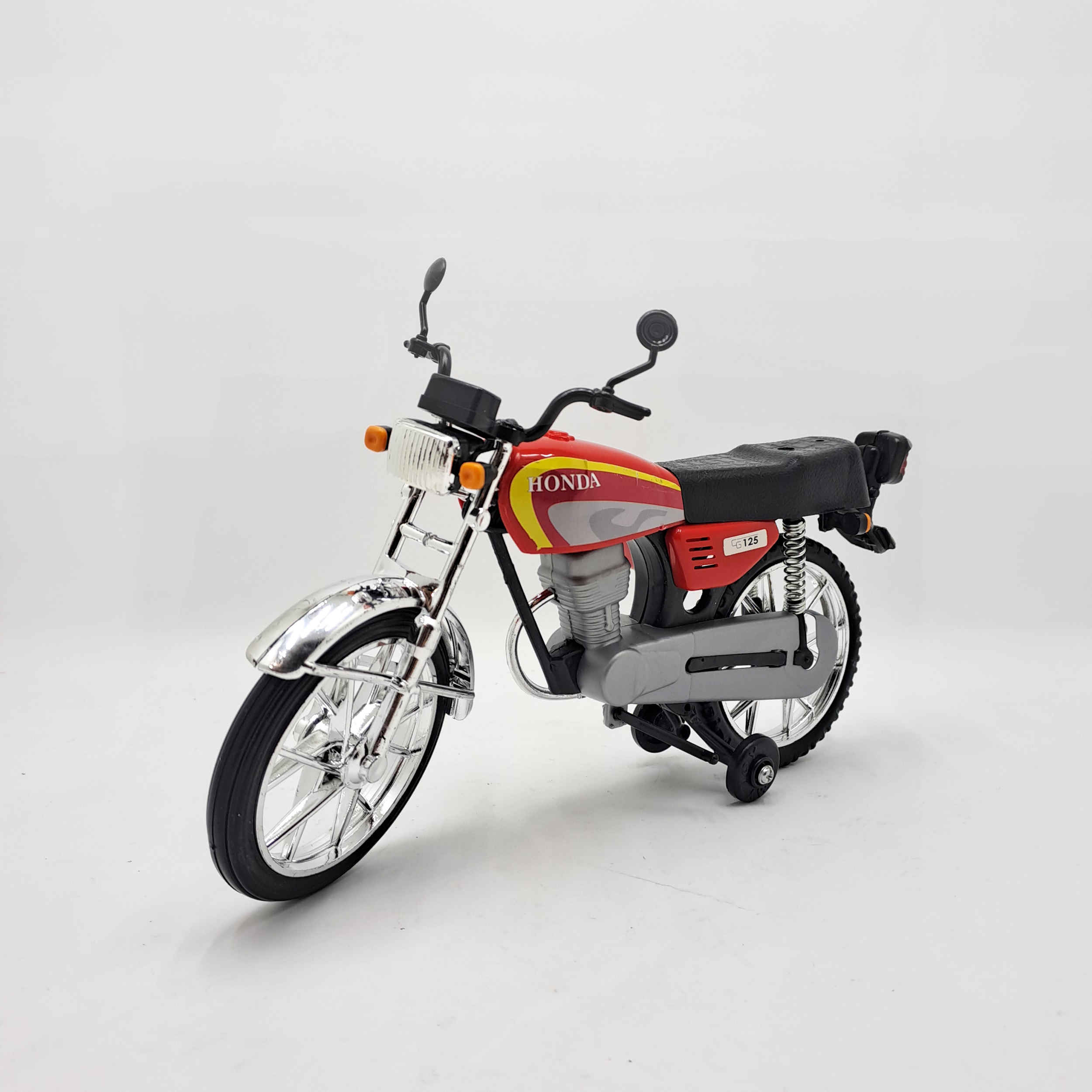 Rasha Honda 125 Toy Motorcycle – Realistic Ride-On for Kids ...