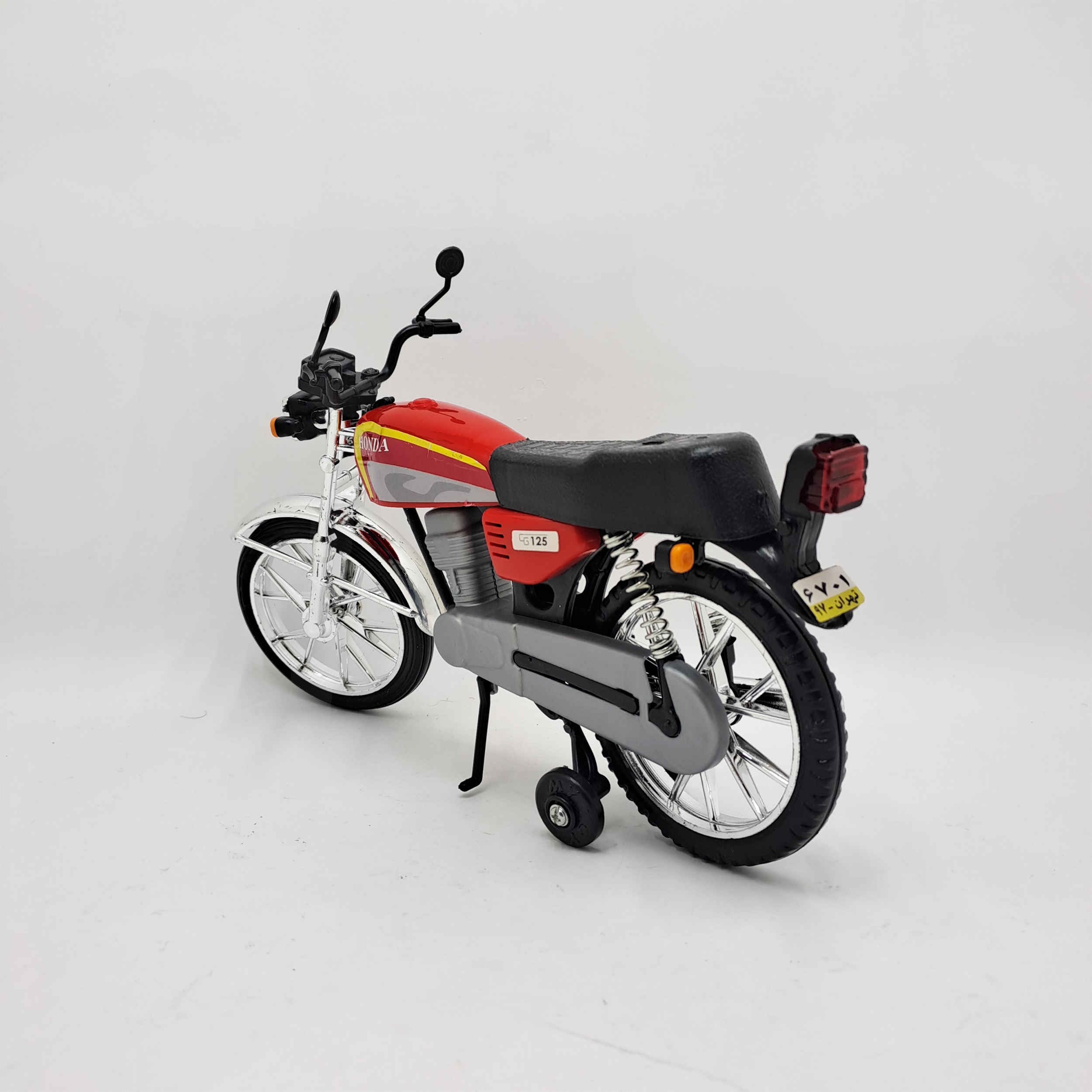 Rasha Honda 125 Toy Motorcycle – Realistic Ride-On for Kids ...