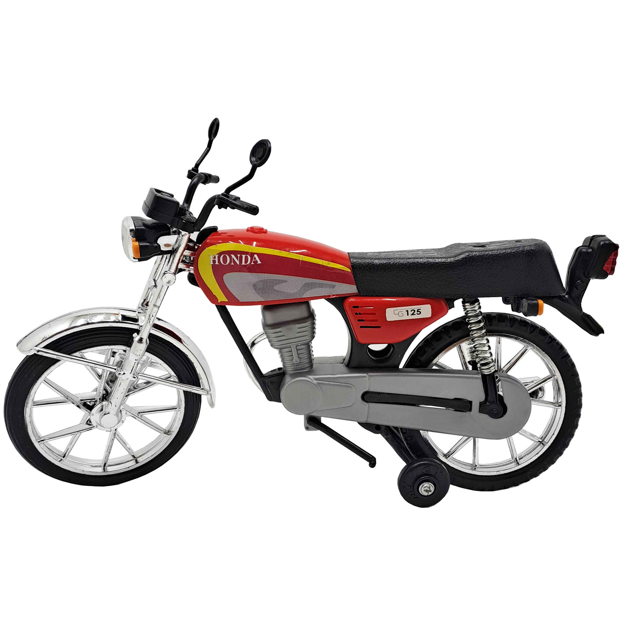 Rasha Honda 125 Toy Motorcycle – Realistic Ride-On for Kids ...