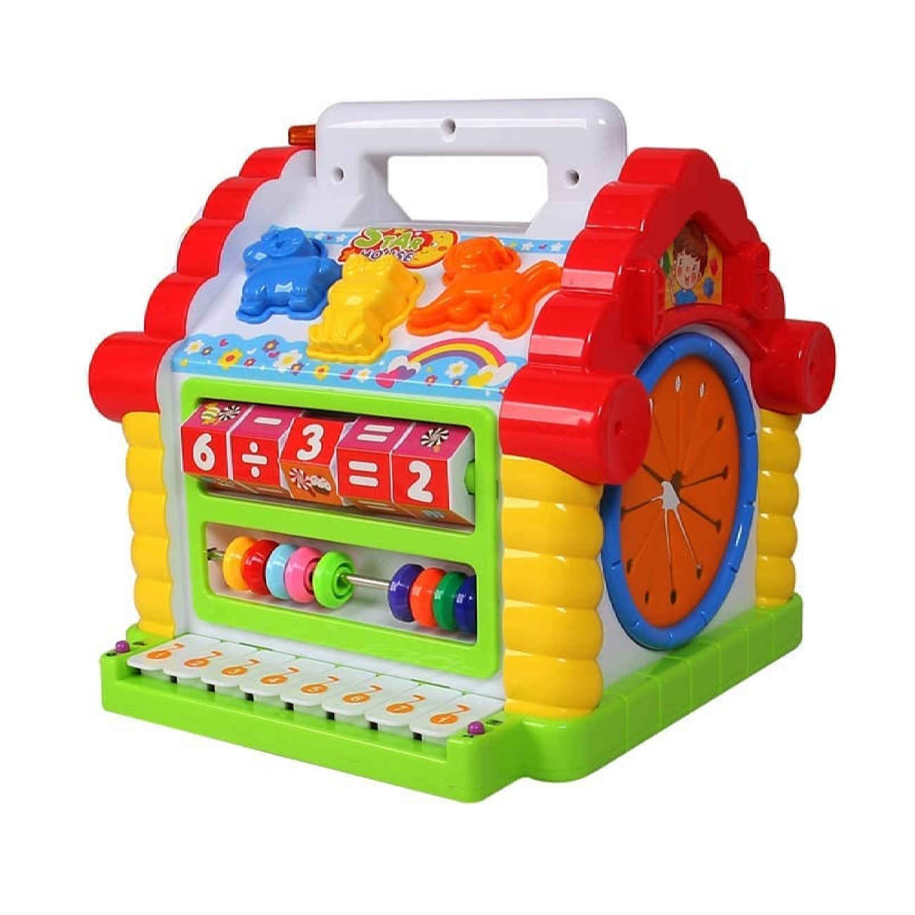 Smart Sorting Toy – Learn Shapes & Colors with House Design for Kids ...