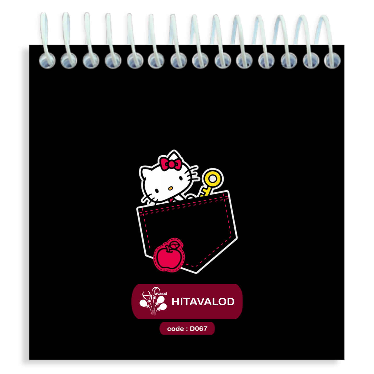 Sweet Notes with Hello Kitty – Hard Cover Pocket Journal - ShopiPersia