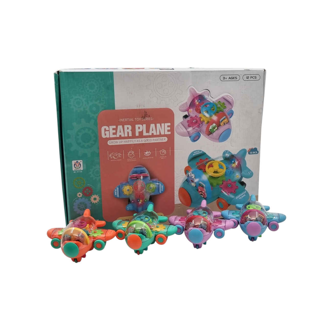 Tiny Fun Airplane for Kids – Cartoon Style Vibrant & Engaging - ShopiPersia