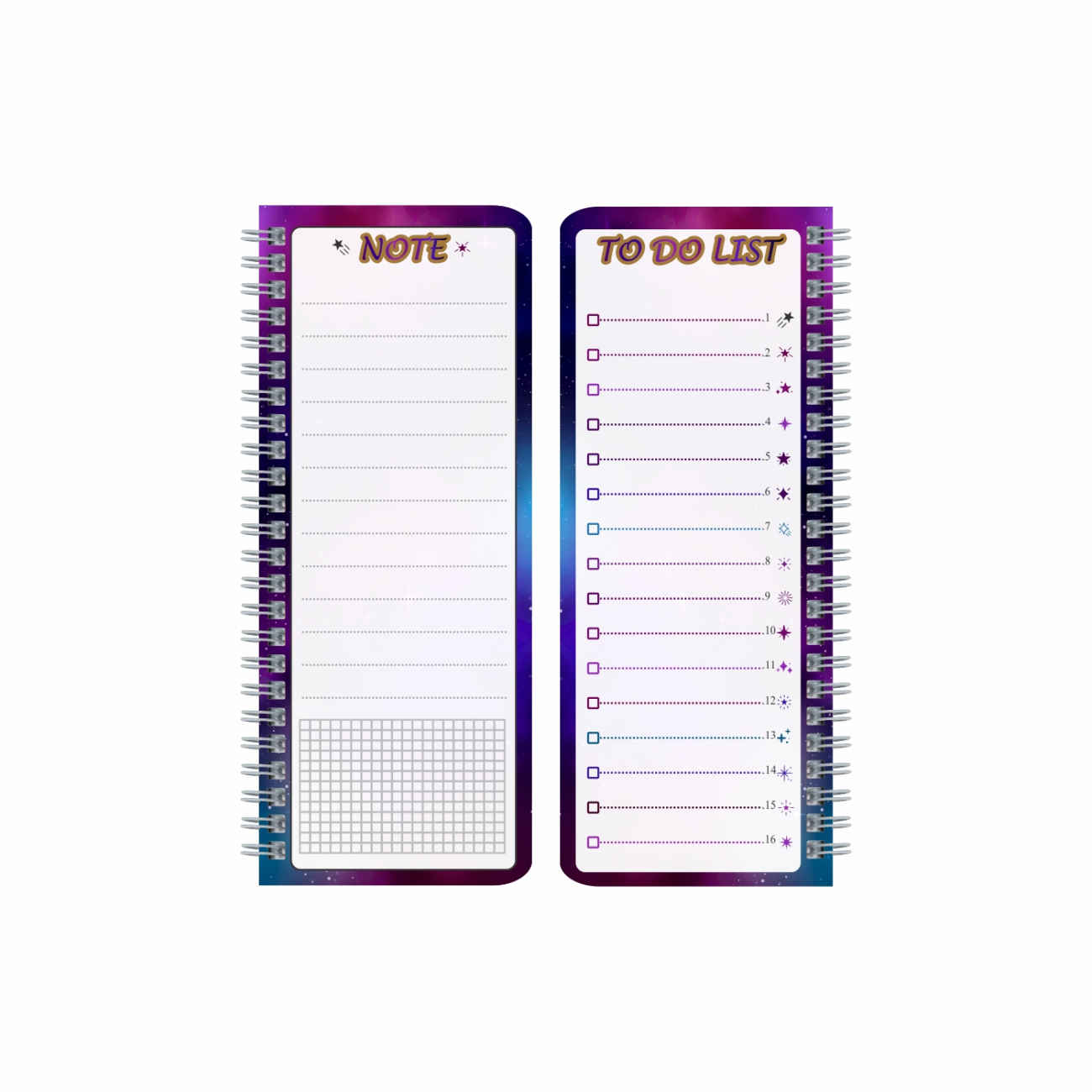 To-Do List Planner Notebook, Flamingo Theme – Compact & Stylish Daily ...