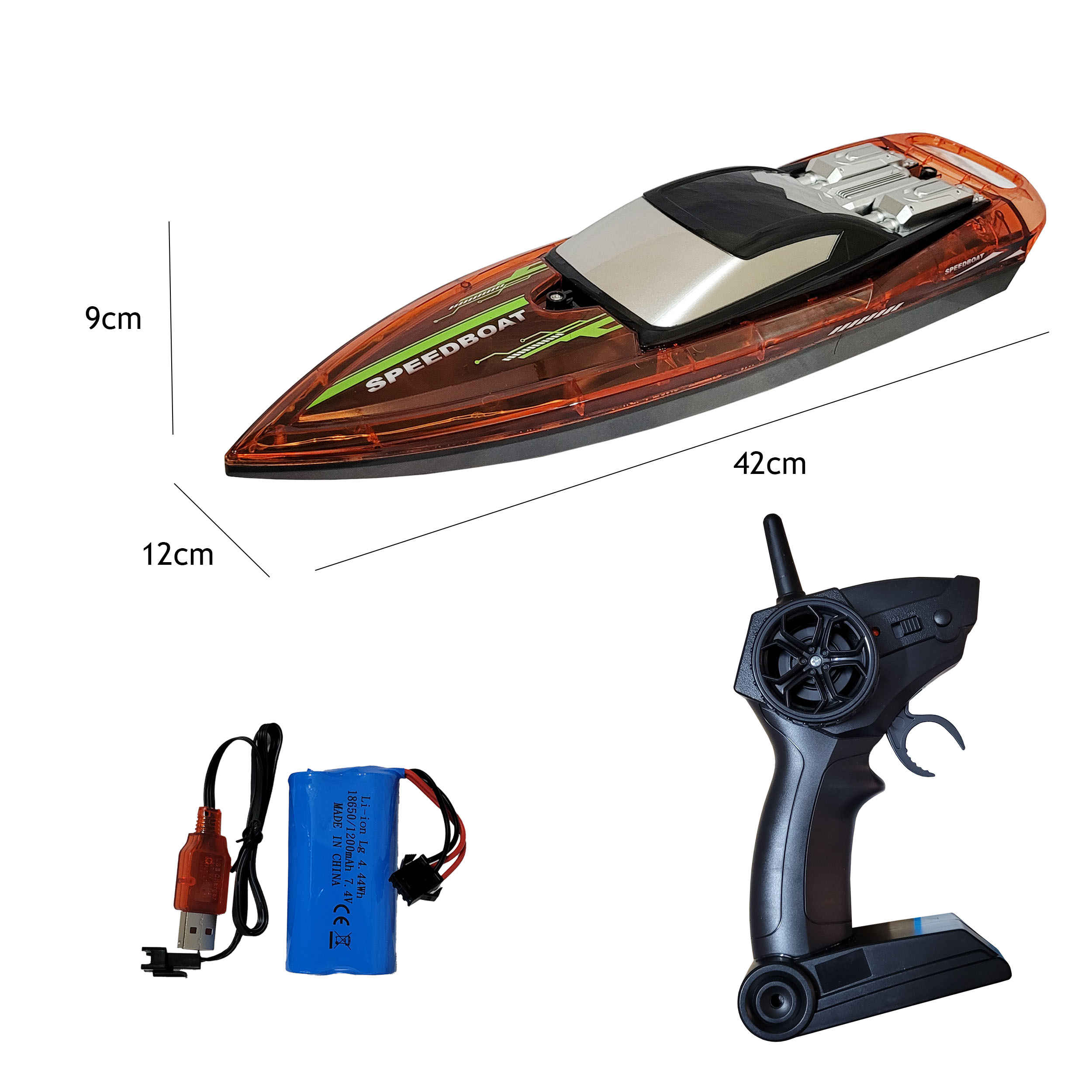 Top Remote-Controlled Racing Toy Boat for Endless Fun in Copper ...