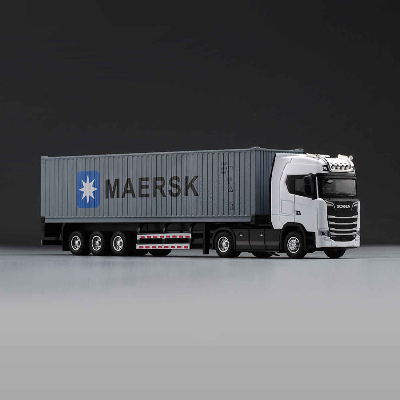 Vintage 1996 Mercedes-Benz Actros Toy Truck with Authentic MSC ...