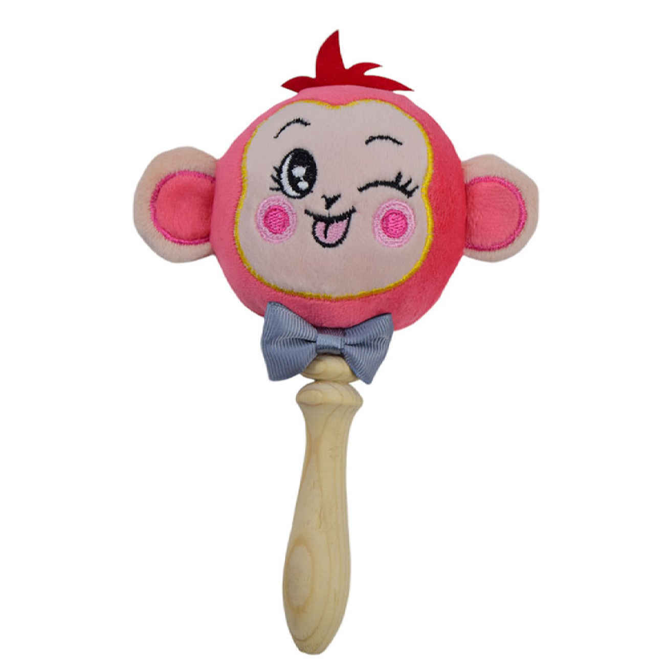 Wooden Baby Rattle – Eco-Friendly, Safe for Newborns & Infants ...