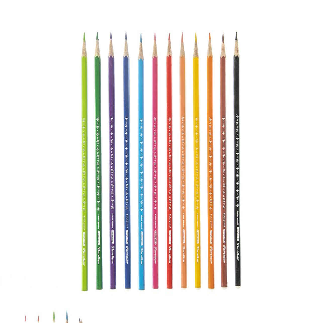 Parsikar 12-Color Colored Pencils JM 880-12 – Bright Colors for Your ...