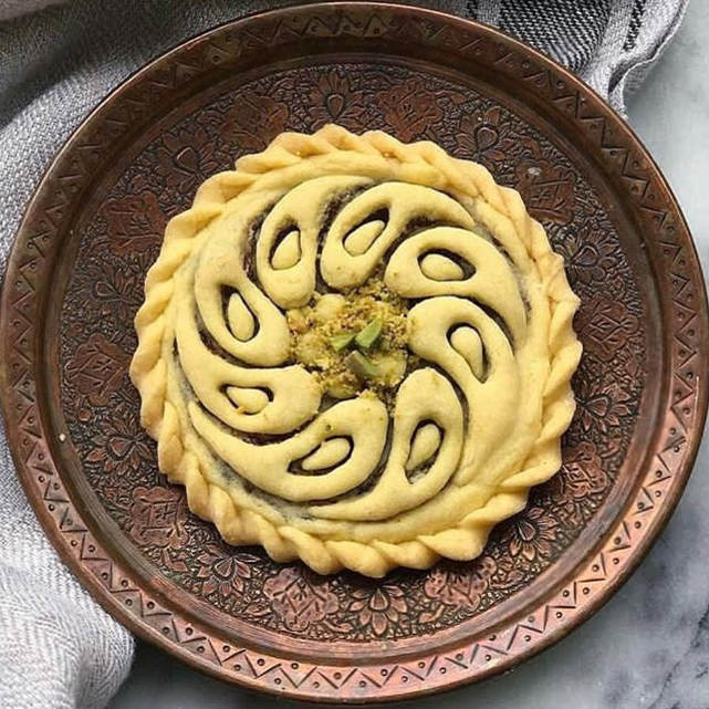 Persian Plastic Kolompeh & Pastry Stamp with Traditional Pattern ...