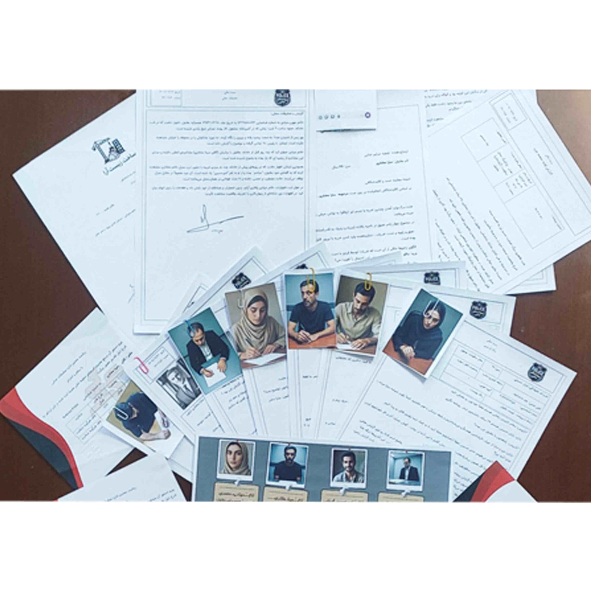 Persian Murder Mystery Case File – “Trace of Love” | Detective Board ...