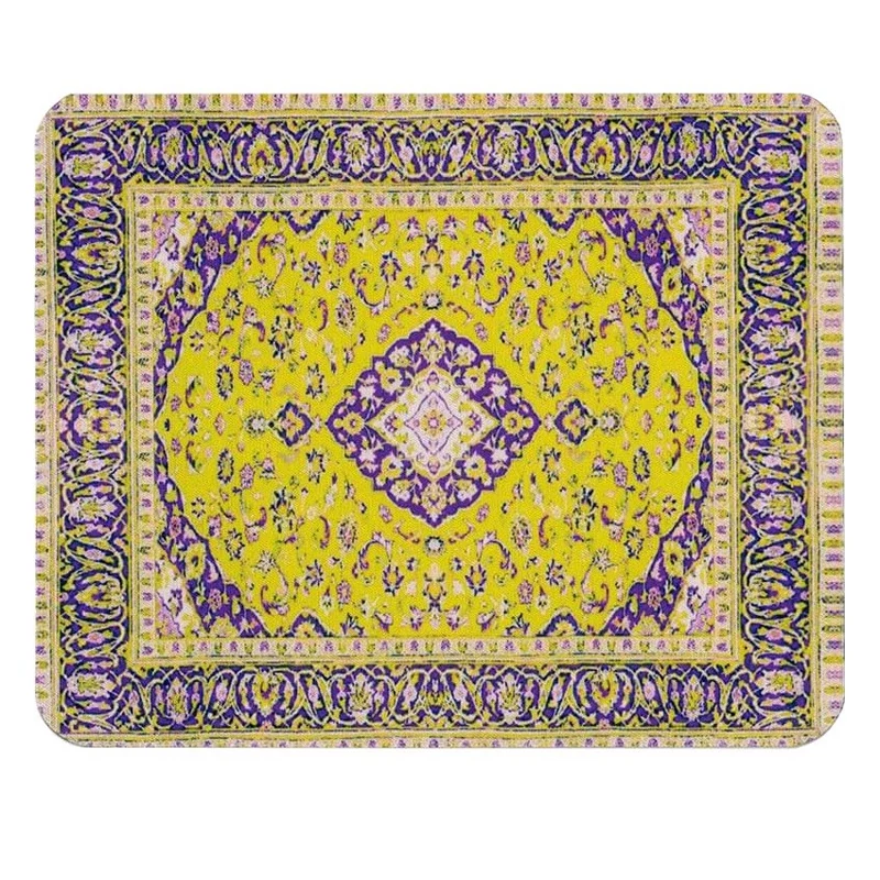 Desk Mouse Pad Inspired by Persian Rug Motifs – Elegant, Non-Slip ...