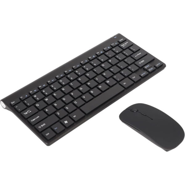 Wireless Keyboard and Mouse with Beehive Design - ShopiPersia