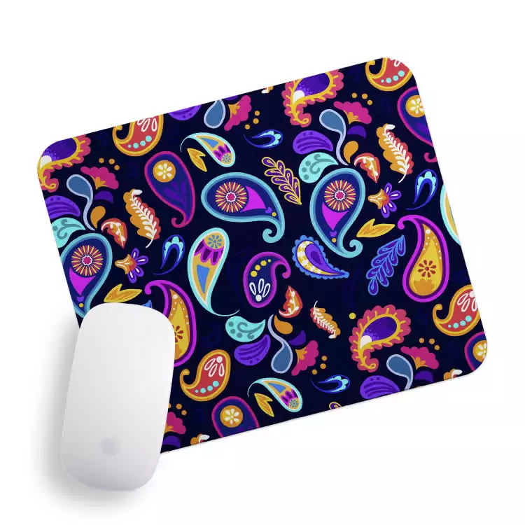 Mouse Pad with Timeless Persian Paisley Design – Smooth Surface and ...