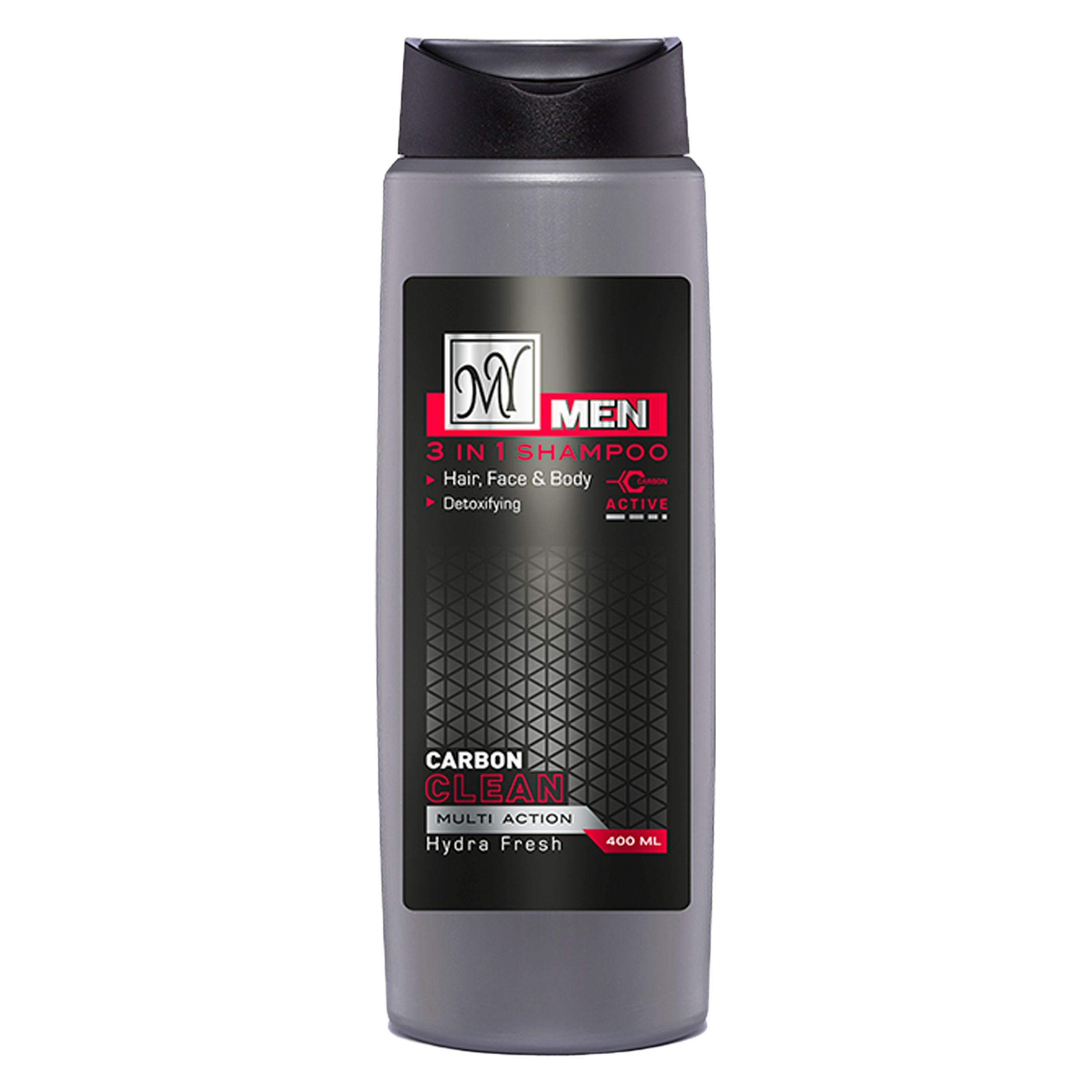 My Men Carbon Clean 3-in-1 Shampoo for Hair, Face & Body – Deep ...