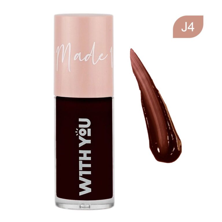 WITH YOU Creamy Lip Tint – Shade J4, Perfect for Lips, Cheeks, and ...