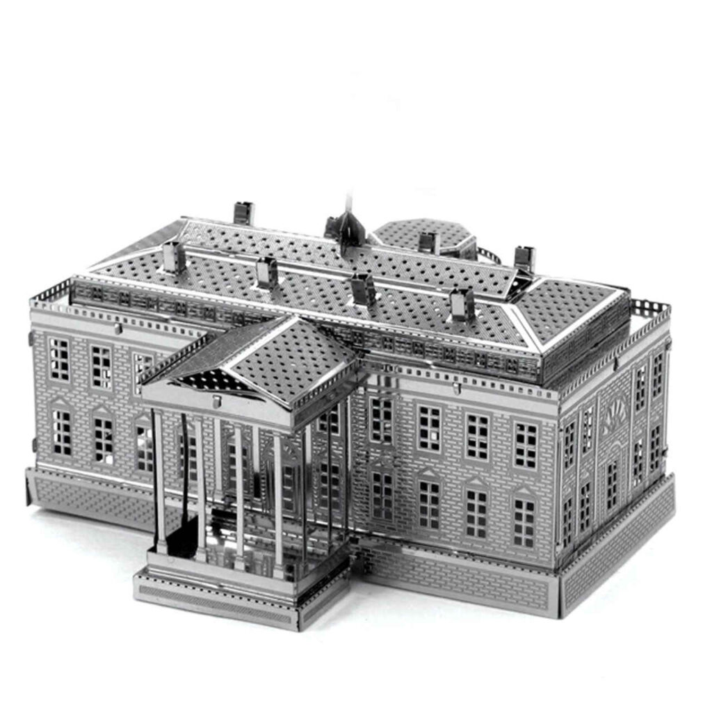 3D Metal Puzzle Construction Kit – The White House Model (Build-It ...