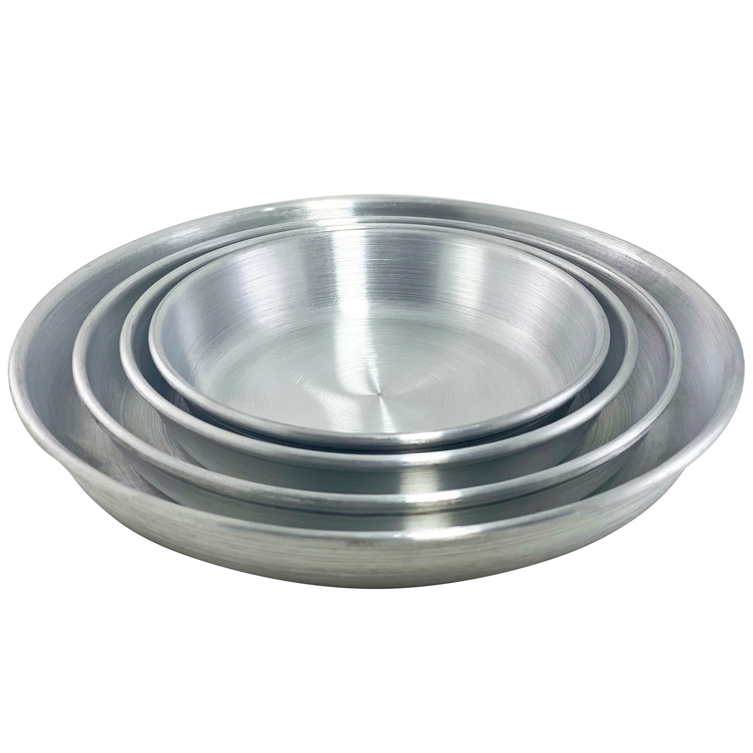 4‑Piece Non-Stick Aluminum Frying Pan Set – Handleless Cookware for ...