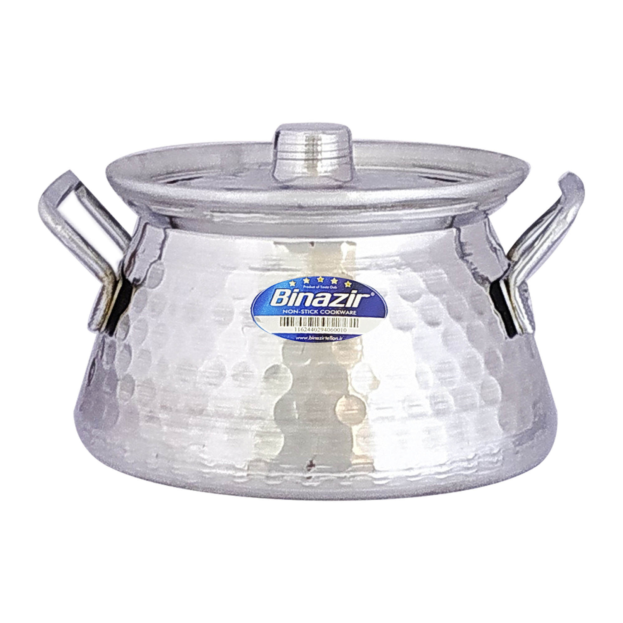 6‑Piece Hammered Aluminum Stock Pot Cookware Set – Durable Everyday ...