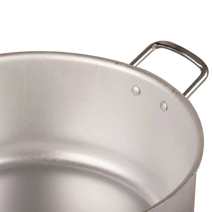 Aluminum Stock Pot – 16 cm, Classic Cookware with Metal Handles ...