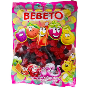 Halal Gummy Candy – Bebeto Raspberry Flavor 700g, Colorful Soft and ...