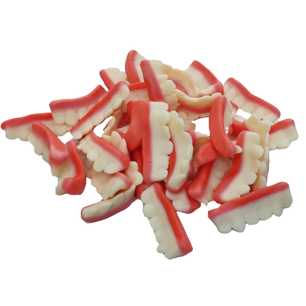 Halal Gummy Candy in Teeth Shape – Bebeto 1000g Soft and Chewy Fruit ...