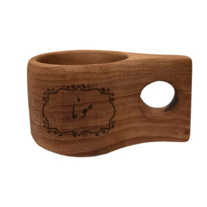 Persian Ceramic Coffee Mug - Heat Sensitive Calligraphy - ShopiPersia
