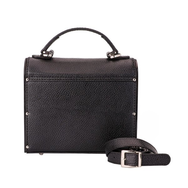 Handcrafted Wooden & Leather HandBag Featuring Hand-Painted Embossed ...