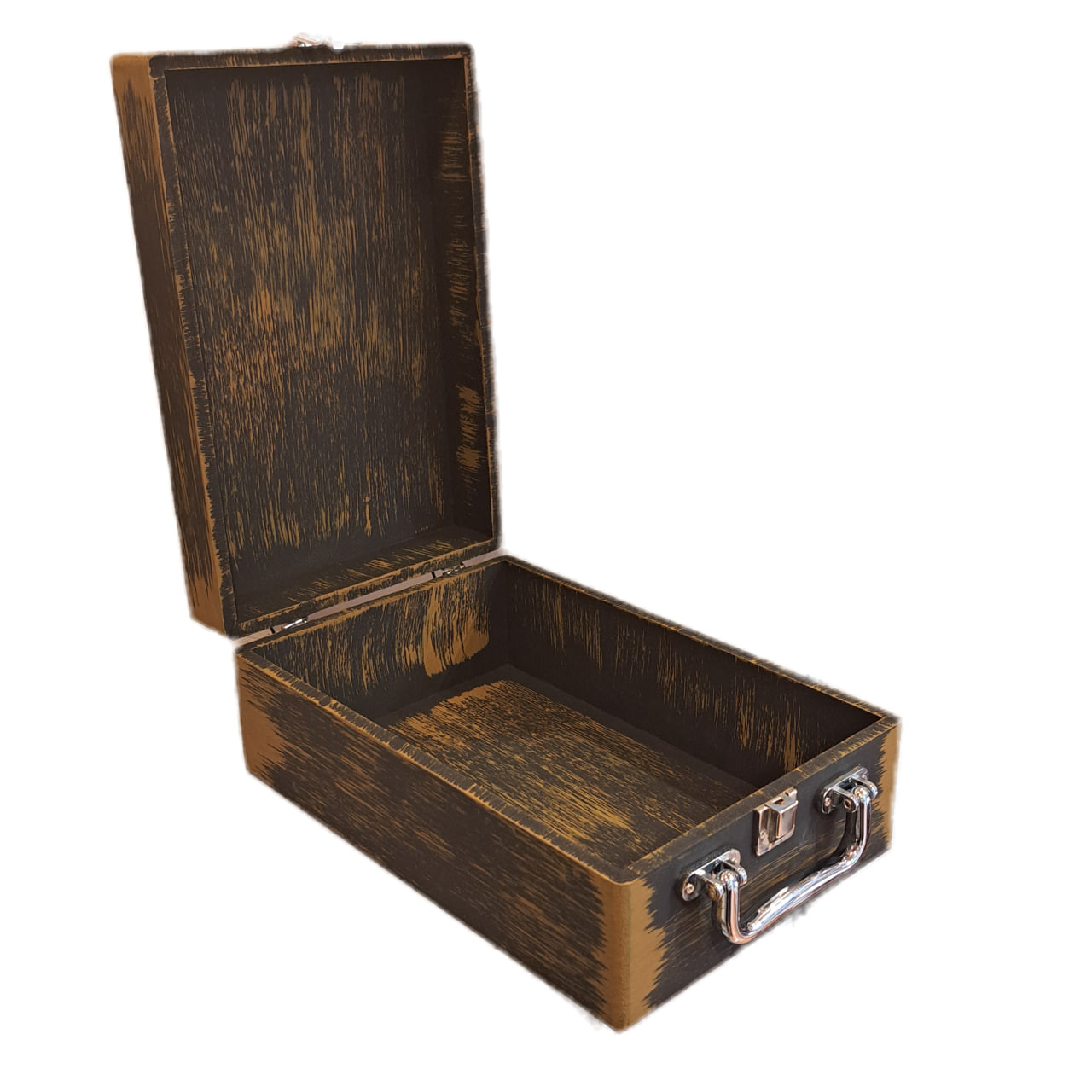 Handmade Wooden Suitcase Gift Box - Haft-Seen Pattern - ShopiPersia