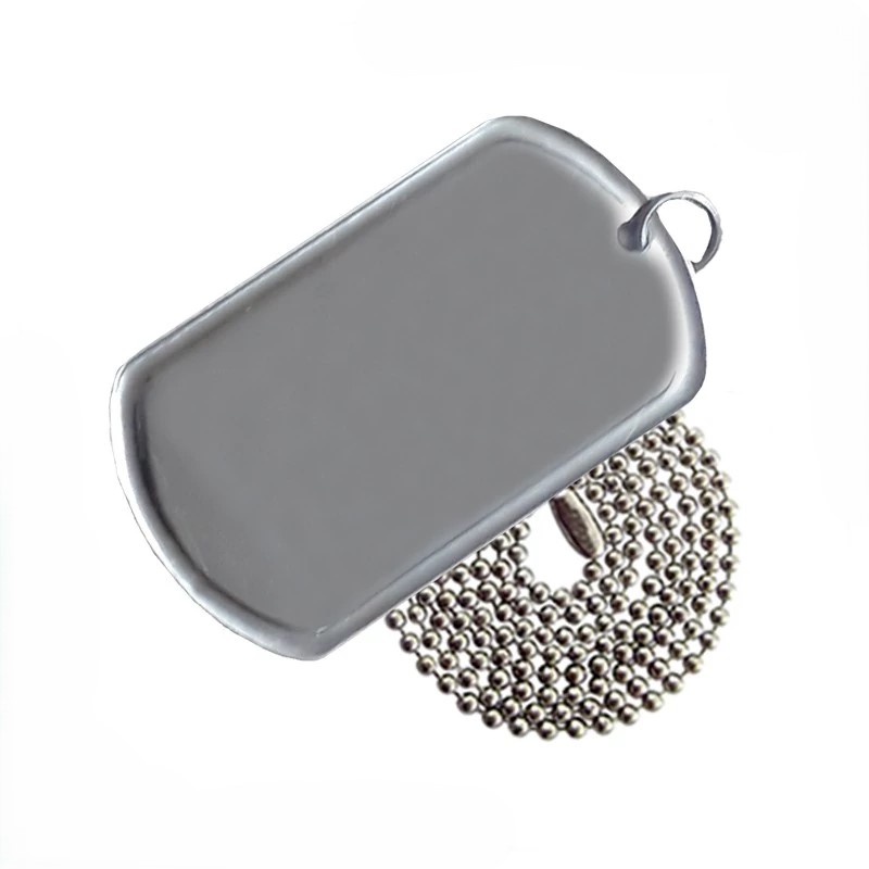 Shahid Mahdi Bakeri Commemorative Dog Tag with Stainless Steel Chain ...