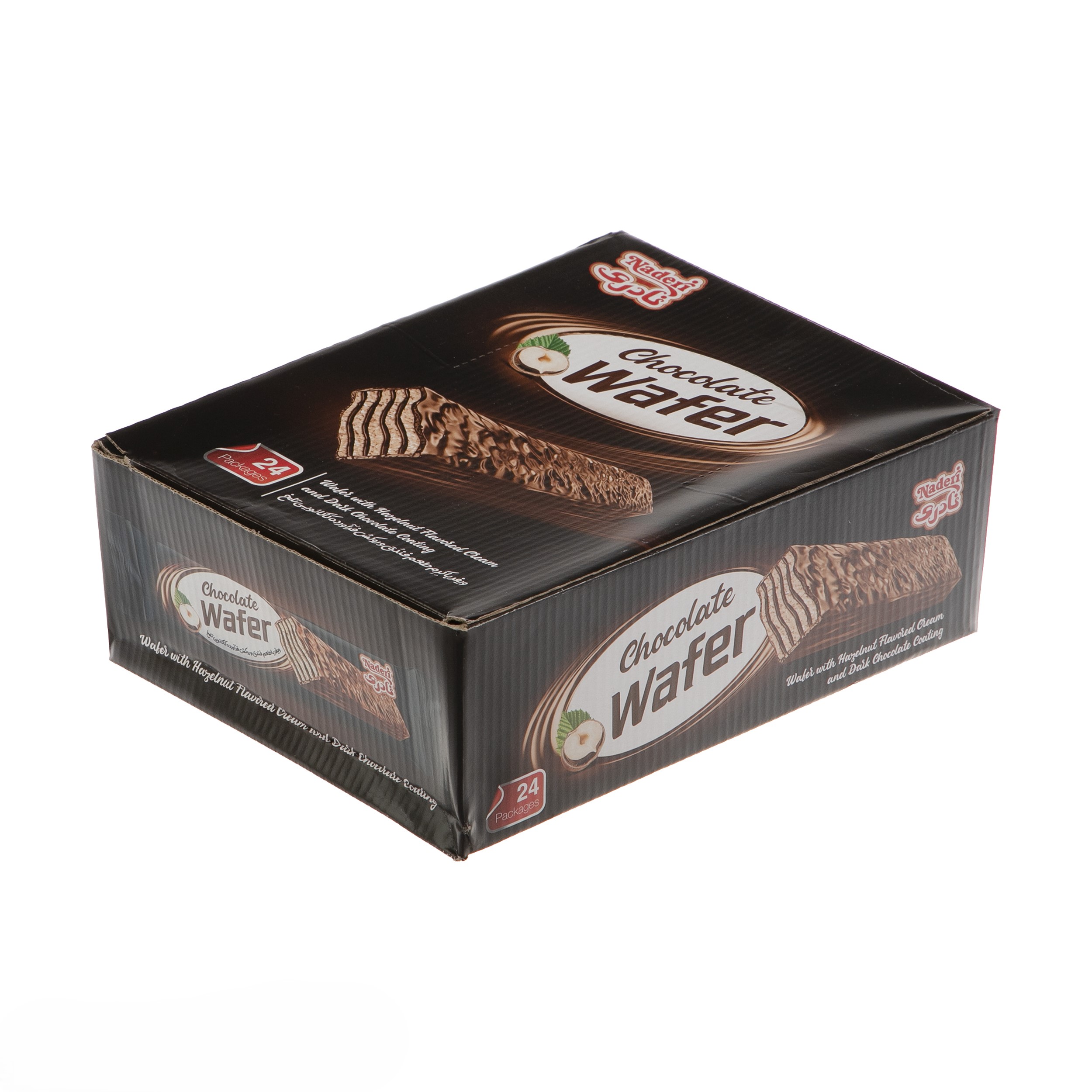 Naderi Premium Hazelnut Wafer with Dark Cocoa Chocolate Coating – Extra ...