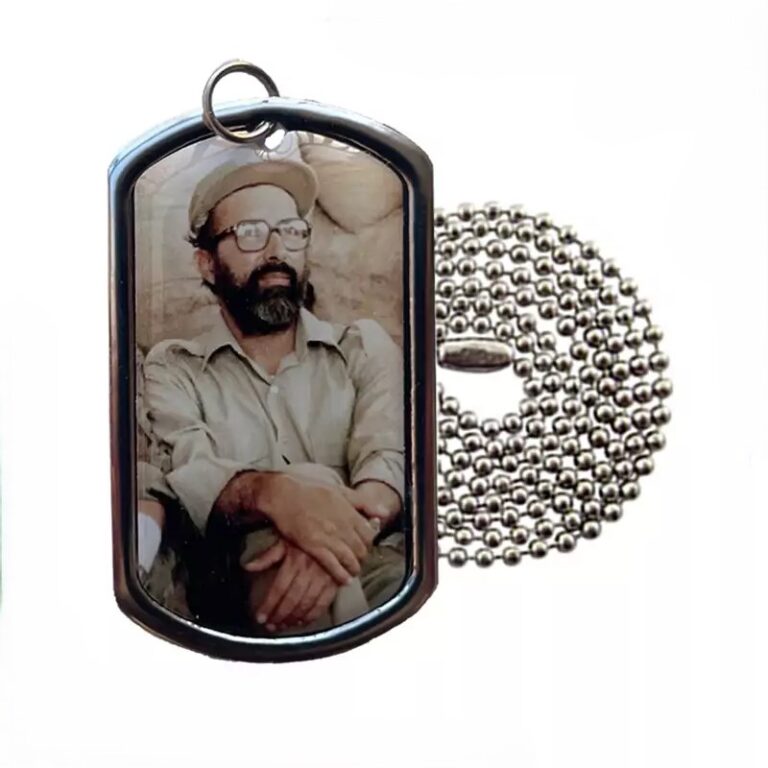 Persian Engraved Silver Pendant with Lapis Lazuli Gemstone - ShopiPersia